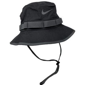 Nike | Accessories | Nike Black Boonie Drawstring Bucket Dry Fit Hat Cap Dm3329 New Fast ...